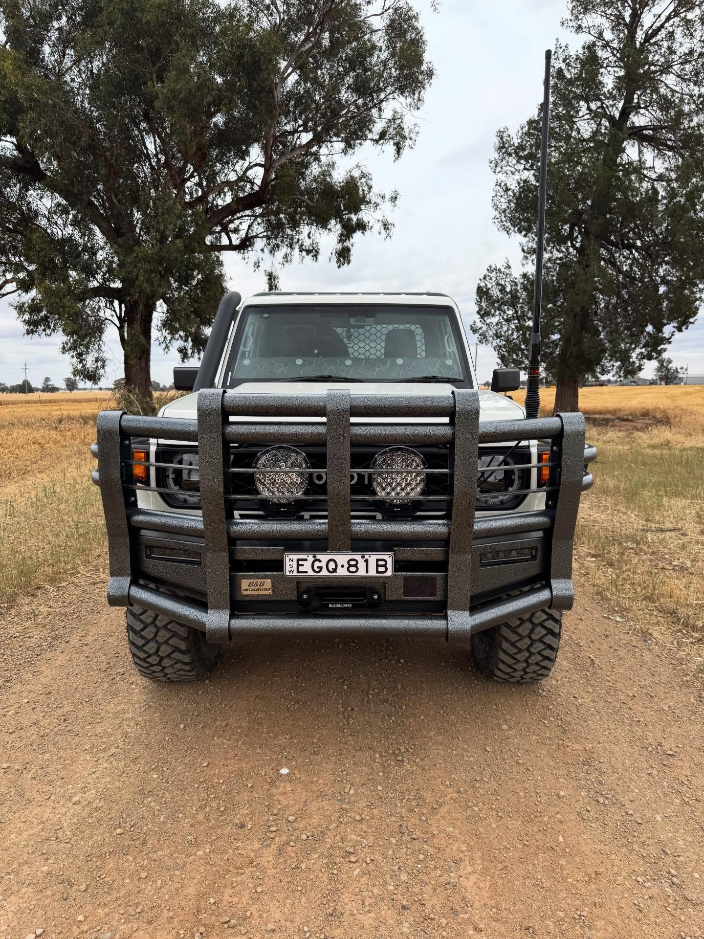 5 Post Bullbar — Custom Heavy-Duty 5-Post Bullbars Australia | B&B ...